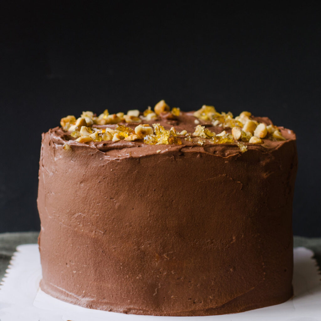 chocolate hazelnut praline cake – Sunny Days